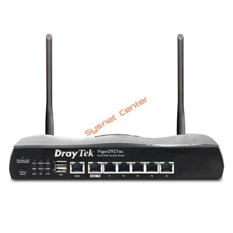 DrayTek Vigor2927ax Dual WAN VPN Firewall Router WIFI AX
