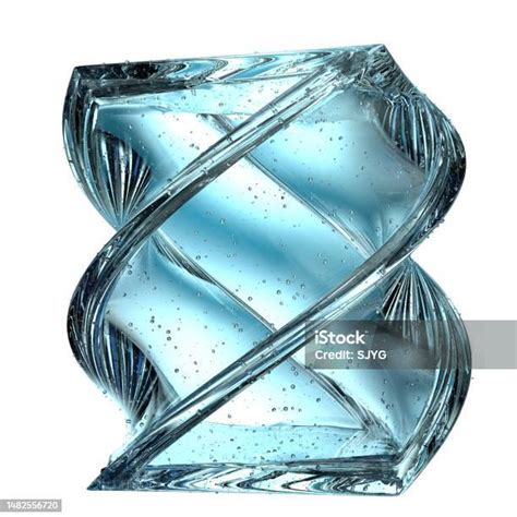 격리 된 크리스탈 투명 기하학 상자 추상 차가운 분위기 얼음 우아하고 현대적인 3d 렌더링 디자인 재료 0명에 대한 스톡 사진 및 기타 이미지 Istock