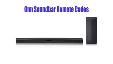 Vizio Sound Bar Remote Codes The Full List Of Codes
