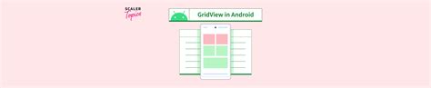 GridView In Android With Example Scaler Topics