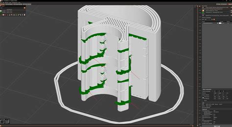 Too Wide Bottom Support Interface Layers On Dual Extruders Using Soluble Material