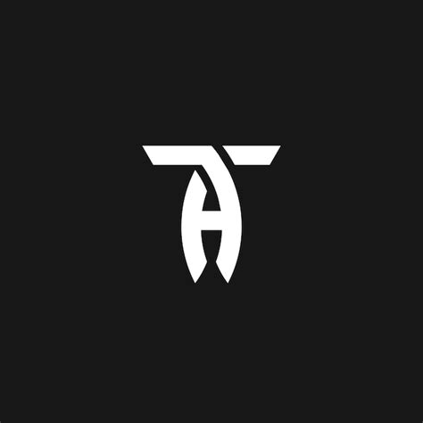 Premium Vector Ta Initial Monogram Vector Icon Illustration