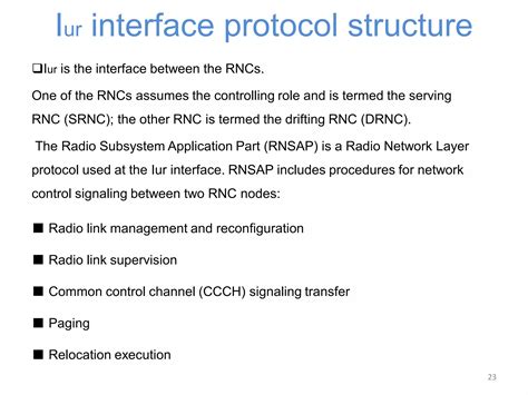 UMTS Protocols PDF Computer Networking Computing