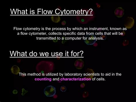 Flow Cytometry Mlt 1012 Presentation Ppt