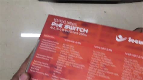 Secureye 4 Port 2 Uplink Ports 10 100 Mbps Poe Switch Lan Capable Black At ₹ 1500 Piece In