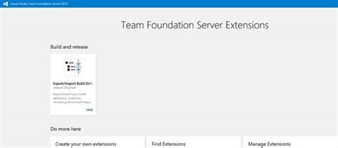 How To Export And Import Build Definition In TFS