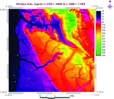 How To Create A Dem Digital Elevation Model Map In Arcmap Step By Step Tutorial Eroppa