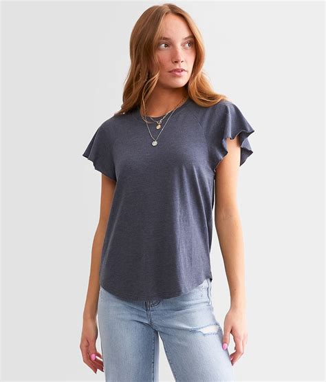 White Crow James Flutter T Shirt Womens T Shirts In Supernova Buckle