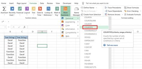 Countifs Function Formula Example Count Multiple Criteria Wall