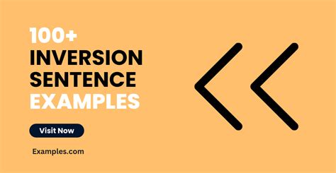 99 inversion sentence examples