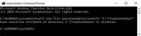 Enable Or Disable Case Sensitive Attribute For Folders In Windows 10 TechCult