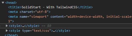 Duplicate CSS With Tailwind Issue Solidjs Solid Start GitHub