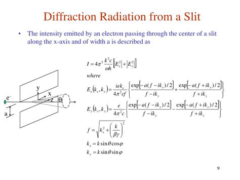 Ppt Beam Size Diagnostics Using Diffraction Radiation Powerpoint