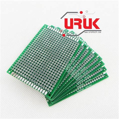 Universal 5x7cm PCB Double Sided Prototype Board UrukTech