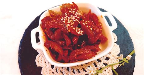 고추장 매실장아찌무침 여름 제철 남편 도시락밑반찬