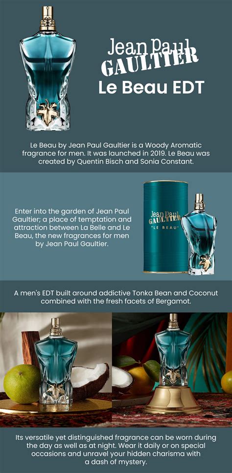 Jean Paul Gaultier Le Beau Edt 125ml Uae Dubai Abu Dhabi