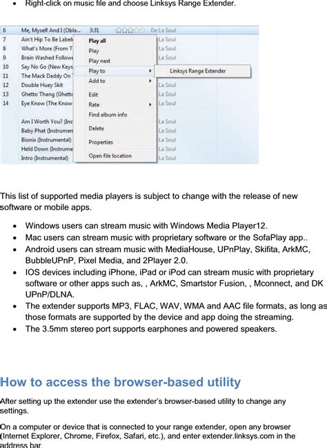Linksys Re6300 Wireless Extender User Manual Re6300 Manual