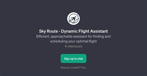 Sky Route Dynamic Flight Assistant Ai Tool For Flight Booking
