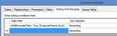 Reporting Sorting Option Community