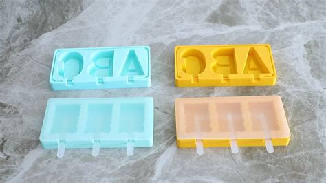 Dinosaur Silicone Popsicle Molds Ice Pop Molds Maker With Bpa Free Reusable Ice Lolly Moulds For