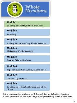 Reading And Writing Whole Numbers By Picrustable TpT