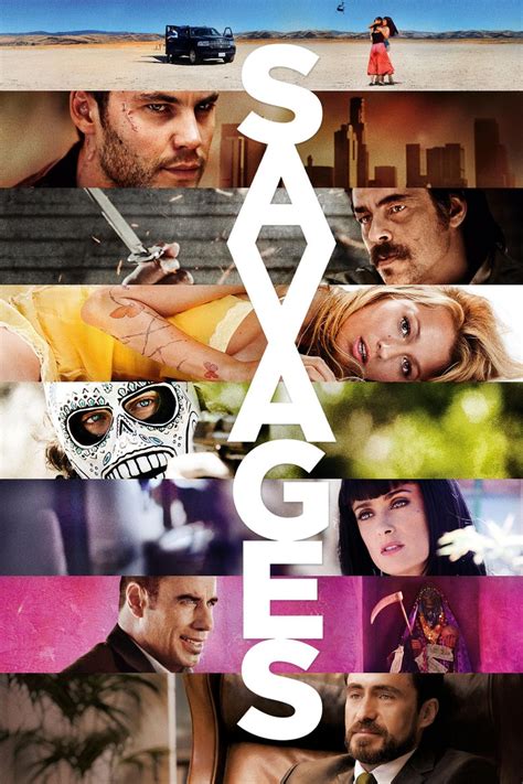Savages Movie Horizontal Poster Blake Lively Salma Hayek John Travolta