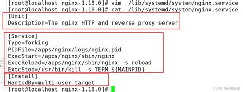 nginx的启动，systemd管理 nginx systemd csdn博客