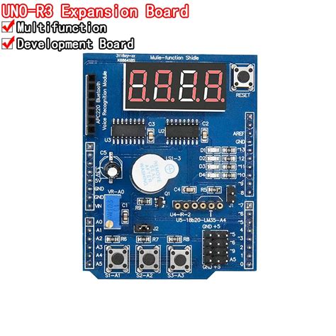 Multifunctional Expansion Board Kit Based Learning For Arduino Uno R3 Lenardo Mega 2560 Shield 
