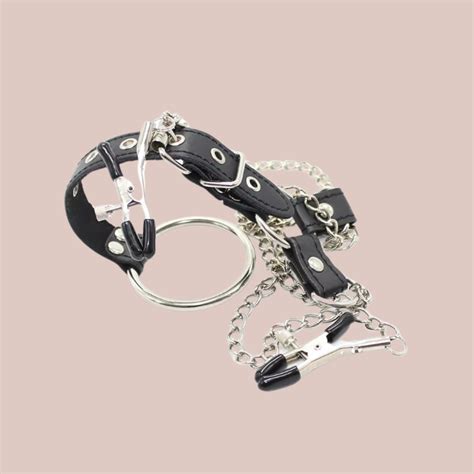 Nipple Clamp And Cock Ring Cock Rings House Of Chastity