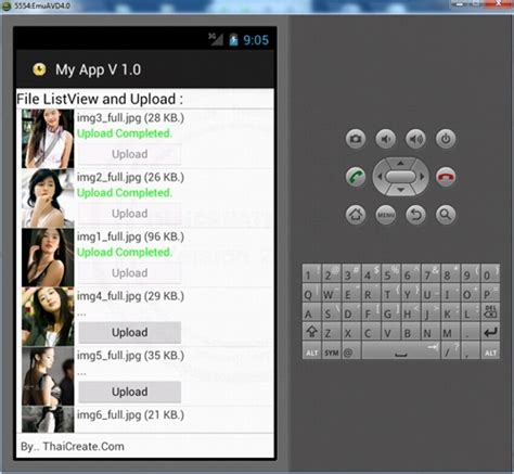 Android Multiple Upload Send File To Server And Show Items Progressbar In Listview