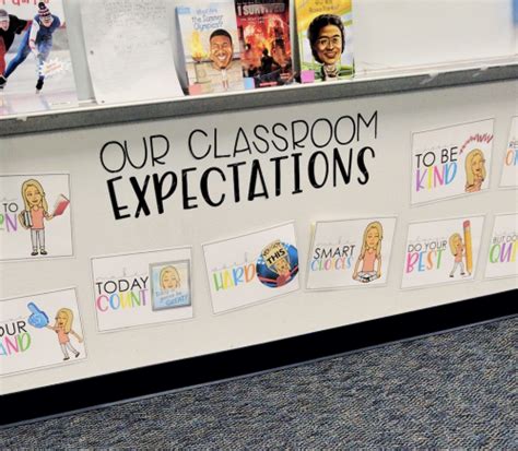 Bitmoji Class Rules Posters Teach Create Motivate