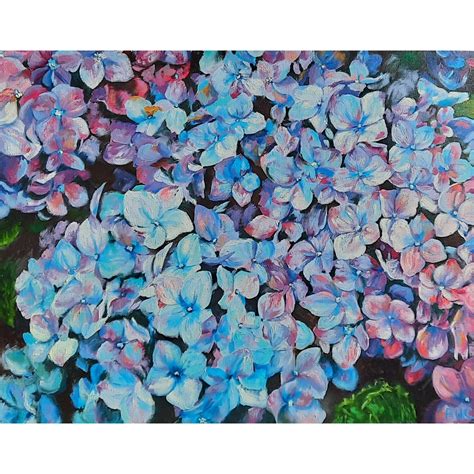 Купить картину Гортензии в Москве от художника Быкова Ирина