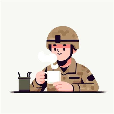 Coffee Soldiers Vectors And Illustrations For Free Download Freepik