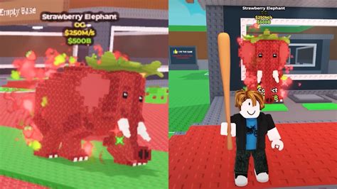 Strawberry Elephant Brainrot Wallpapers Wallpaper Cave