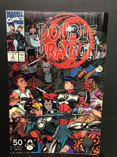 Double Dragon 2 1991 Jh Comic Books Copper Age Marvel Hipcomic