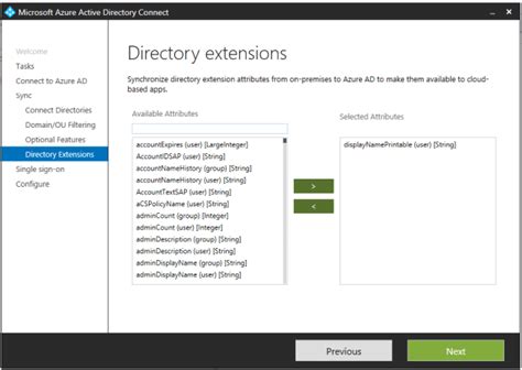 How To Custom Sync Onpremises Directory Attributes Using Aaconnect To
