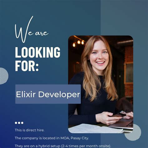Accpro International On Linkedin We Are Urgently Looking For Elixir Developer Send Your Cv To…