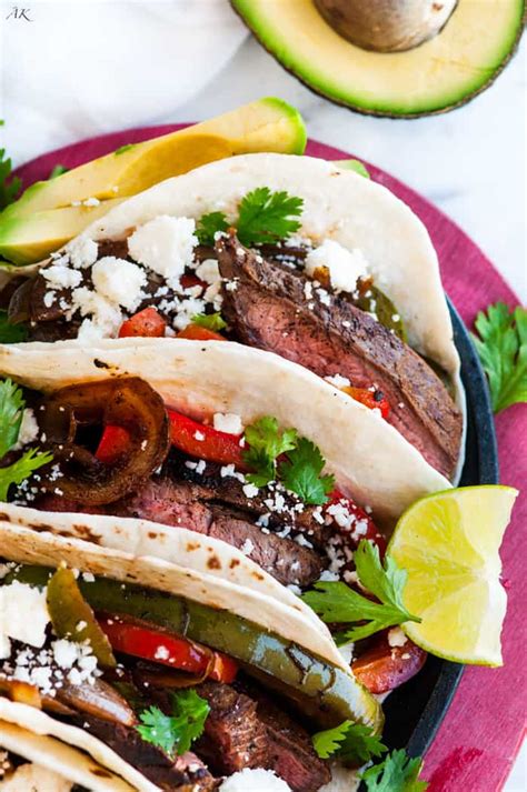 Easy Skillet Steak Fajitas Aberdeens Kitchen