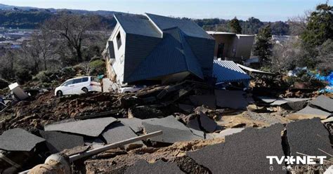 Фото последствия землетрясения в Японии