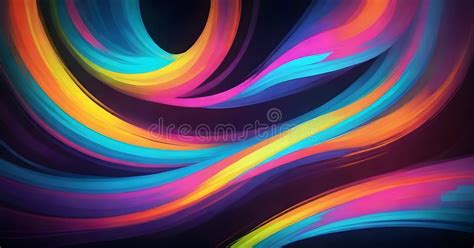 Abstract Color Swirls Stock Image Image Of Bold Artistry 308892397