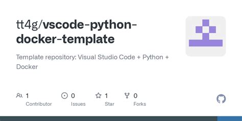 github tt4g vscode python docker template template repository