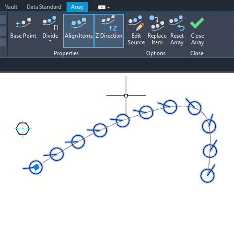 How To Use Autocads Array Command