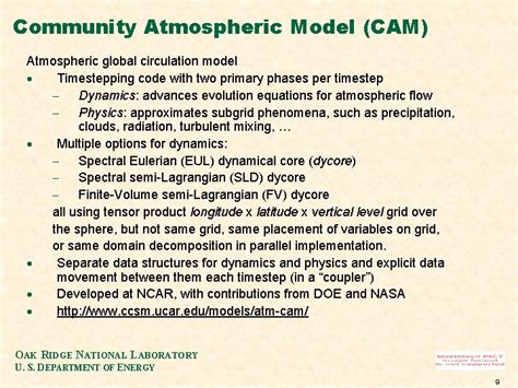 Benchmarking Using The Community Atmospheric Model Patrick H