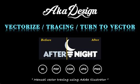 Manual Vector Tracing By Hand Using Adobe Illustrator By Taufik90design Fiverr