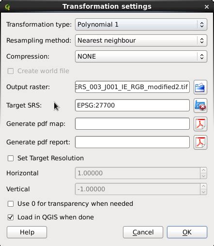 Georeferencing Re Registering A GEOTIFF In Qgis Geographic Information Systems Stack Exchange