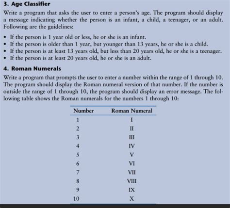 Age Classifier Write A Program That Asks The User To Enter A Persons Ag
