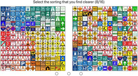 the image sorting experiment visual computing group