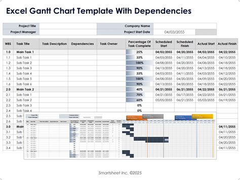 Task Management Excel Template