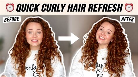 Quick Curly Hair Refresh Routine How I Choose A Refresh Method Youtube