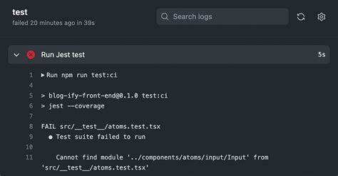Cannot Find Module In Github Actions Ubuntulatest By Song For
